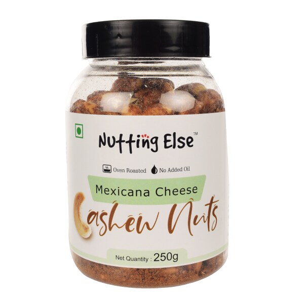 NUTTING ELSE Mexicana Cheese Cashew Nuts 250 gm - JioMart