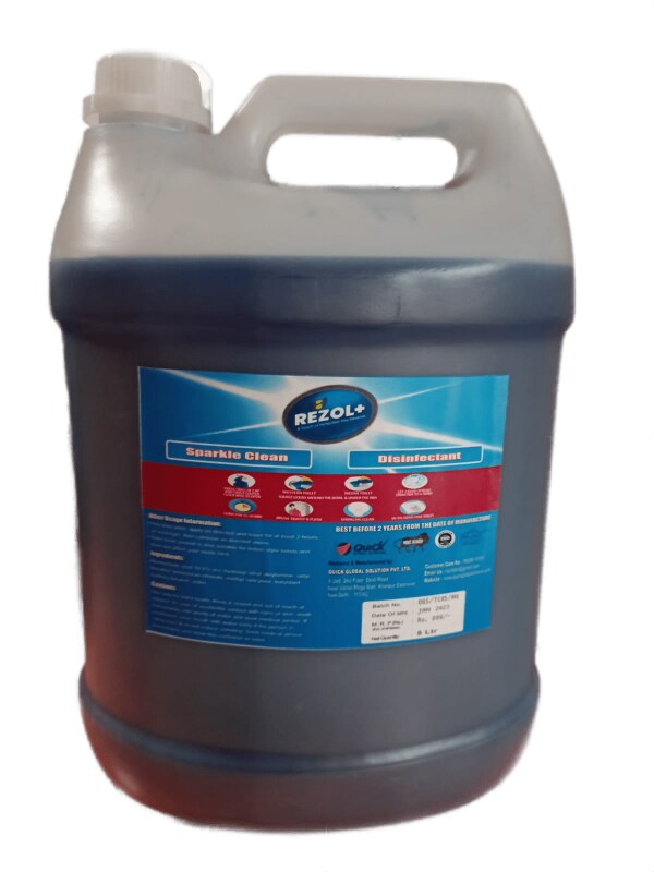 Rezol Plus 5 liter Toilet cleaner ( 5+5 Ltr) Pack of 2 - JioMart