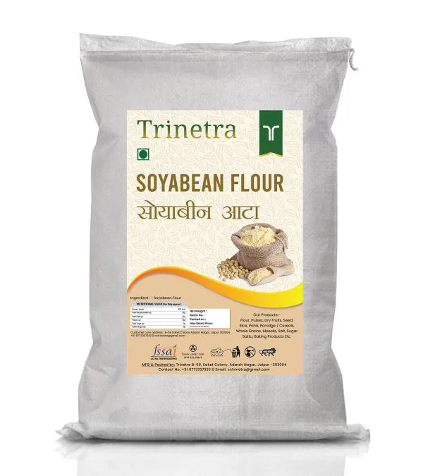 Trinetra Soyabean Flour (Soyabean Atta) 20Kg Packing - JioMart