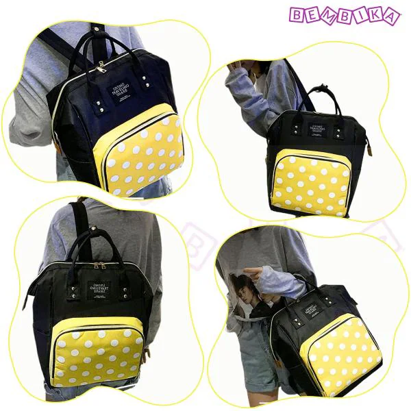 Bembika Yellow Diaper Bags For Kids - JioMart