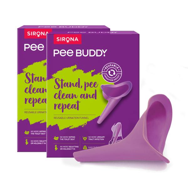 PeeBuddy Stand and Pee Reusable Portable Urination Funnel For Women ...