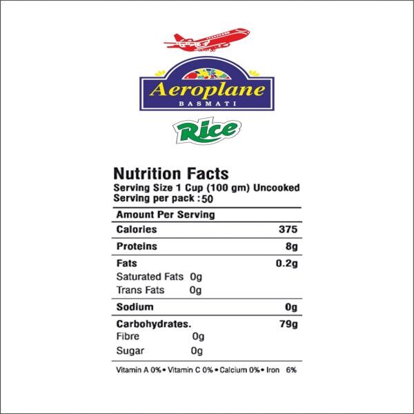 Aeroplane Apple Basmati Rice Perfectly Aged Long Grain with Rich Aroma ...