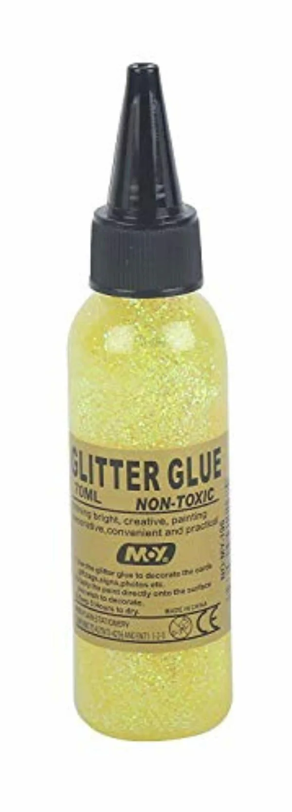Kidivo Non-Toxic Multicolor Neon Glitter Glue Tube - JioMart