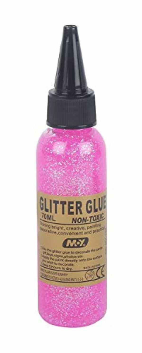 Kidivo Non-Toxic Multicolor Neon Glitter Glue Tube - JioMart