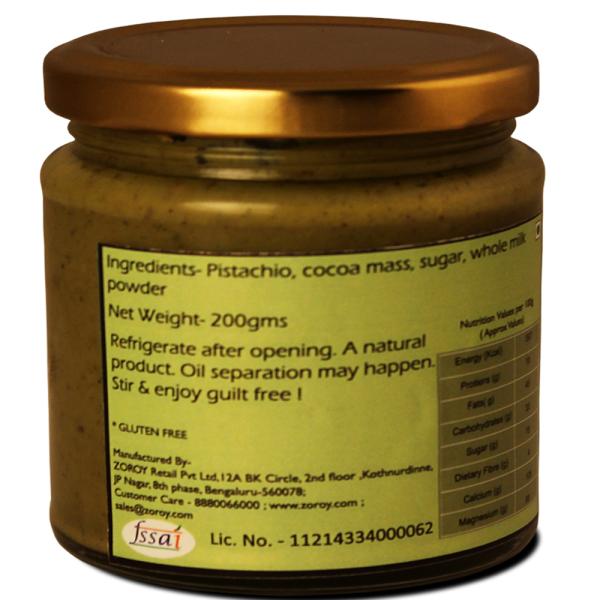ZOROY Luxury Chocolate THE FINESSE Chocolate Pistachio butter | Gourmet ...