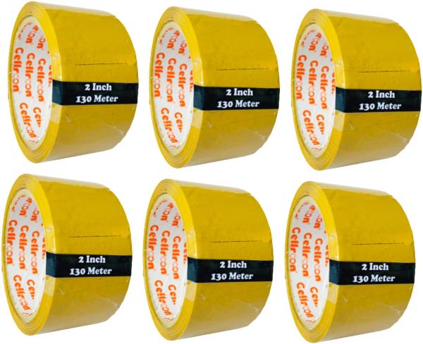 Cellroon Single Sided Handheld Cello Tape - Medium (Set Of 6) - JioMart