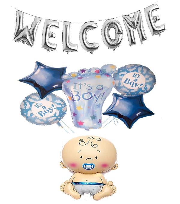 ExperienceSaga Welcome baby boy decoration kit - JioMart