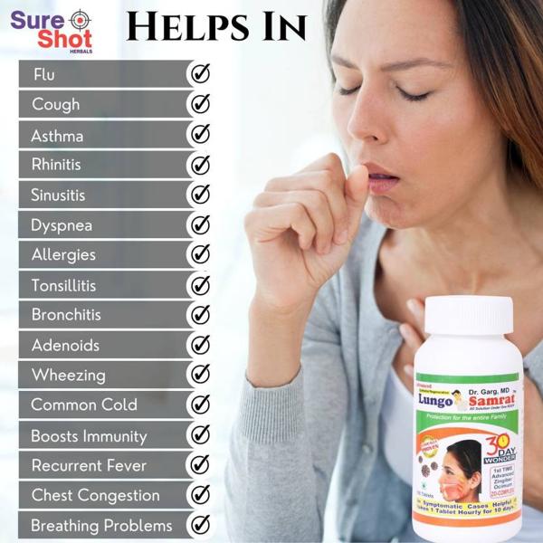 Sure Shot Herbals Adenoids/Tonsils/Throat Infection/Sinus ( Combo Of 2 ...