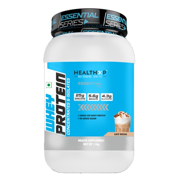 Health XP Whey Protein Powder 1kg Cafe Mocha - JioMart