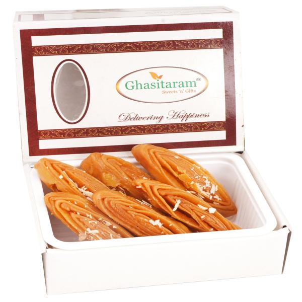 Jaiccha Ghasitaram Holi Sweets-Khaja 200 gms - JioMart