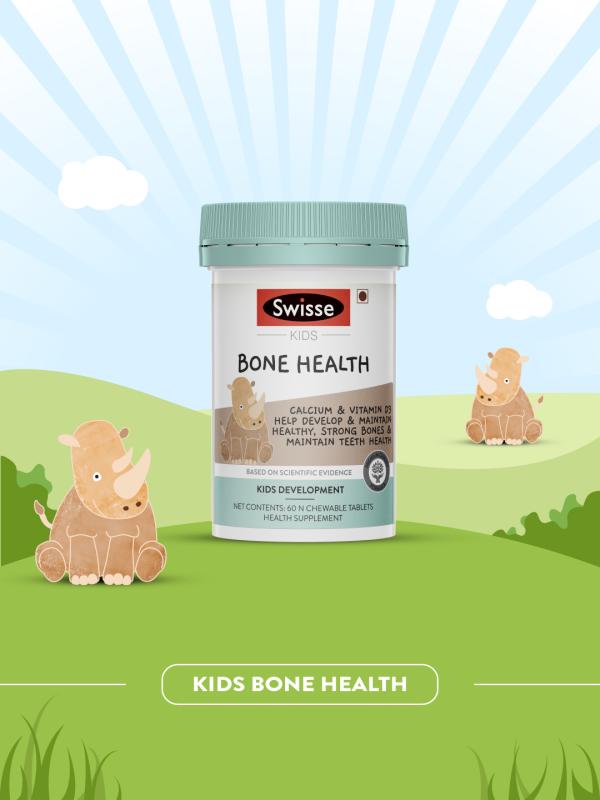 Swisse Kids Bone Health 60 Tablets - JioMart