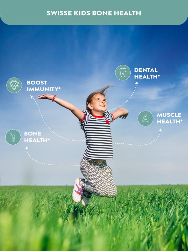 Swisse Kids Bone Health 60 Tablets - JioMart