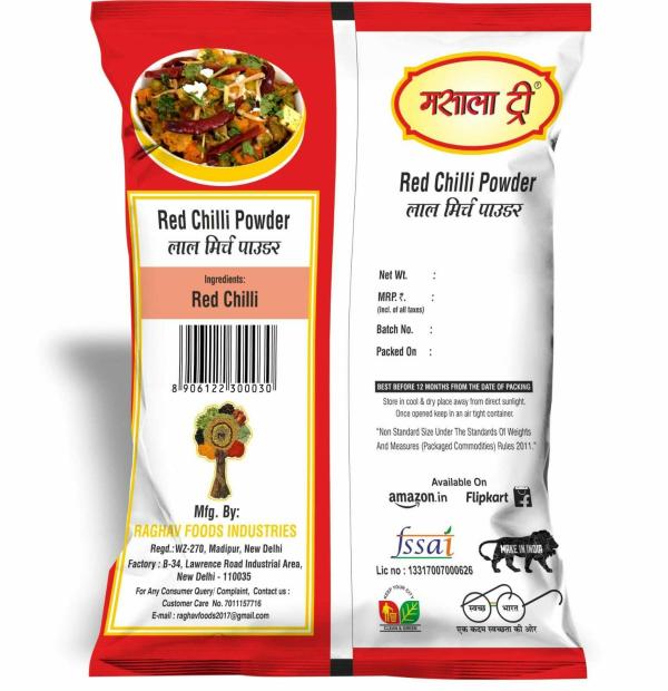 Masala Tree Best Quality Red Chilli Powder (Mirch Powder)-100Gm (Pack ...