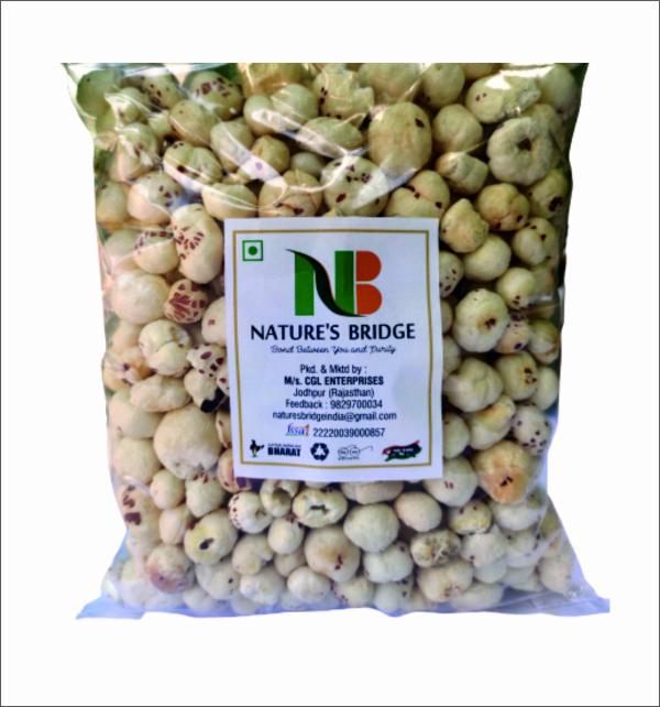 Nature's Bridge Phool Makhana / Makhana -100 gm / Gorgon Nut Puffed ...