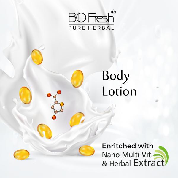 BioFresh Herbal Rose Body Lotion for Men & Women moisturizer for dry ...
