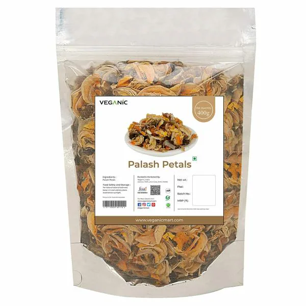 Veganic Palash Petals | Tesu Ke Phool | Kesula Phool | Dhaak ka Phool ...