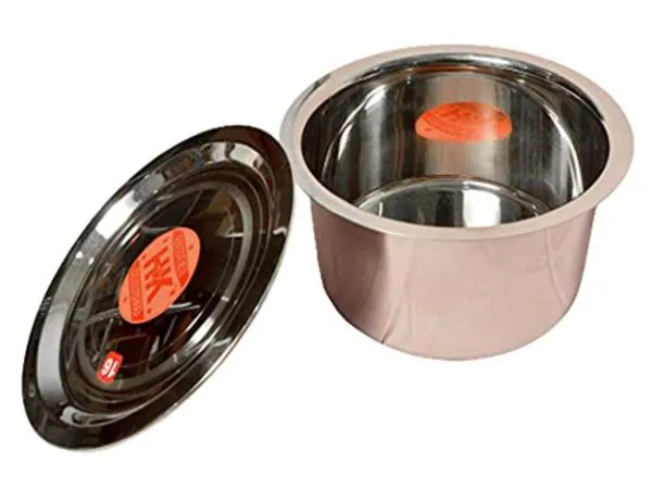 Super HK Stainless Steel Tapeli with LID Set 3 litres - JioMart
