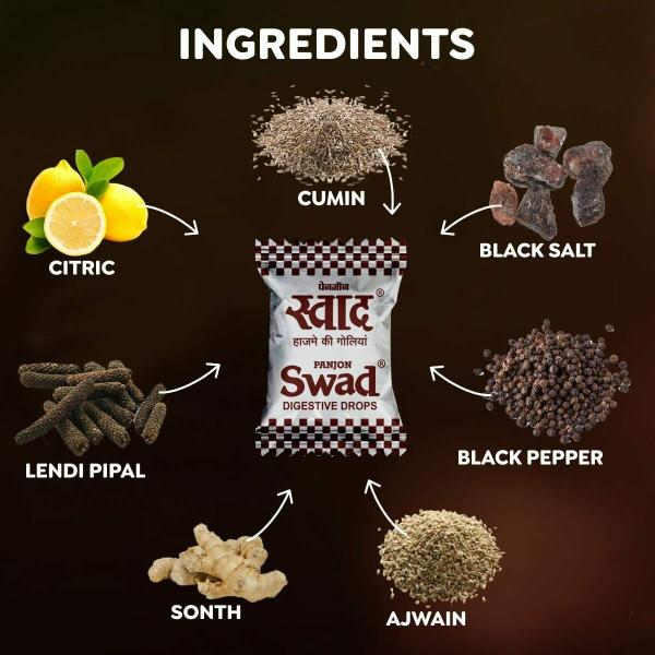 Swad Mixed Candy Gift Box |Meetha Pan, Imli, Coffee,Kacha Aam,Orange ...