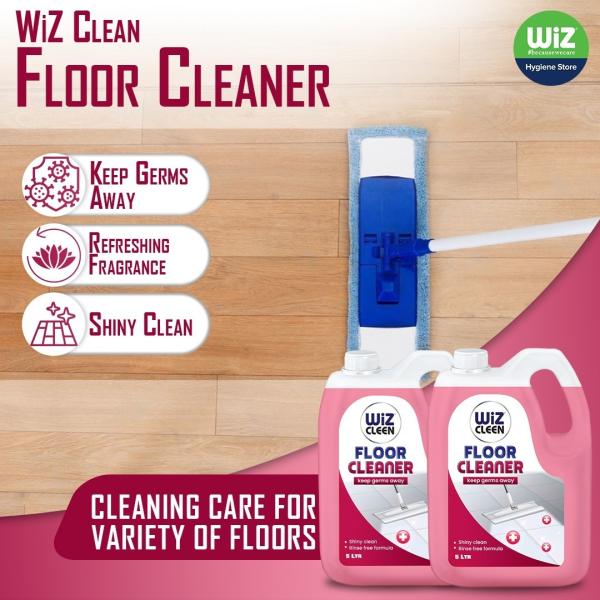 WiZ Cleen Floor Cleaner Liquid - 5L Refill Pack, Kill Germs - JioMart