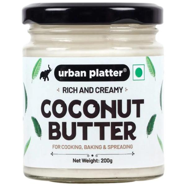 Urban Platter Rich & Creamy Pure Coconut Butter, 200g - JioMart
