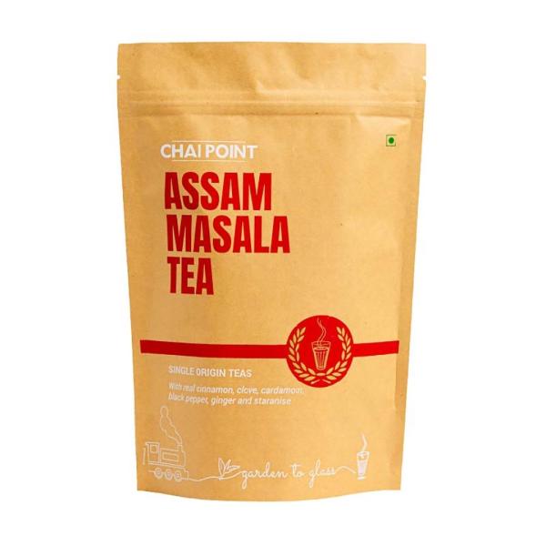 Chai Point Assam Masala Tea Natural Spices (Cinnamon, Clove, cardamon ...