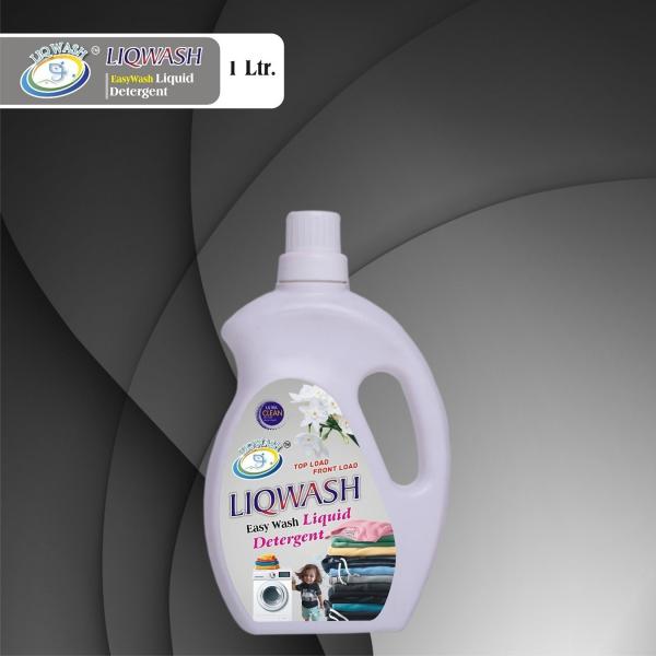 LIQ WASH Easy Wash Liquid Detergent (1 L ) - JioMart