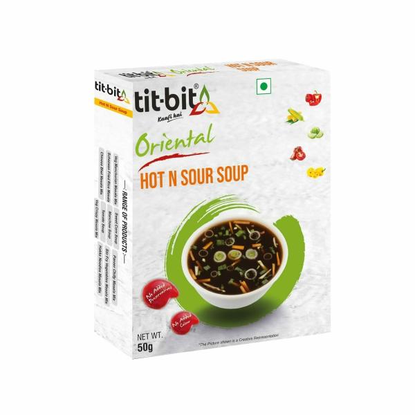 Tit-Bit[ Regular] Hot n Sour Soup/ Paneer Chilly Masala/Chinese Bhel ...