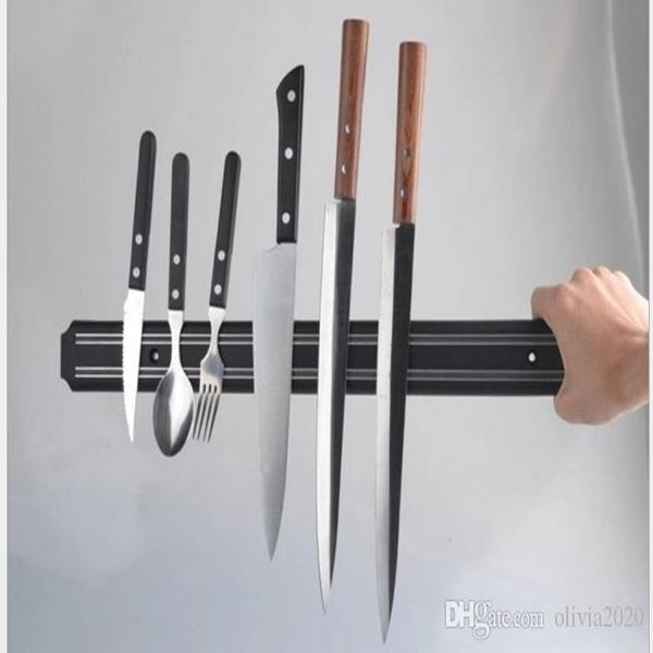 Birudmart Wall Mount Professional Magnetic Knife Rack Holder for Kitchen 33cm Magnetic Knife ...