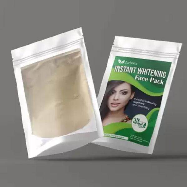 La'saaz Herbel and Natural Instant Skin Whitening Facepack (200GM) (200 ...