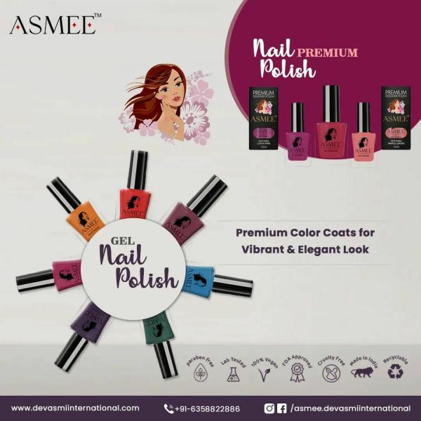 ASMEE Orange Crush - Gel Nail Polish - JioMart