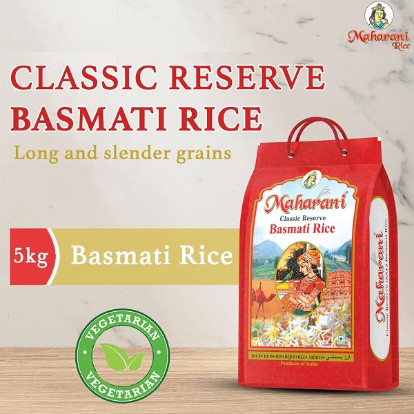Maharani Classic Reserve Basmati Rice (10 Kg.) - JioMart