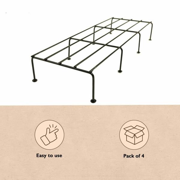 Ojorey Rectangular Metal Stand for Plants |Plant Stands| Pot Stand ...