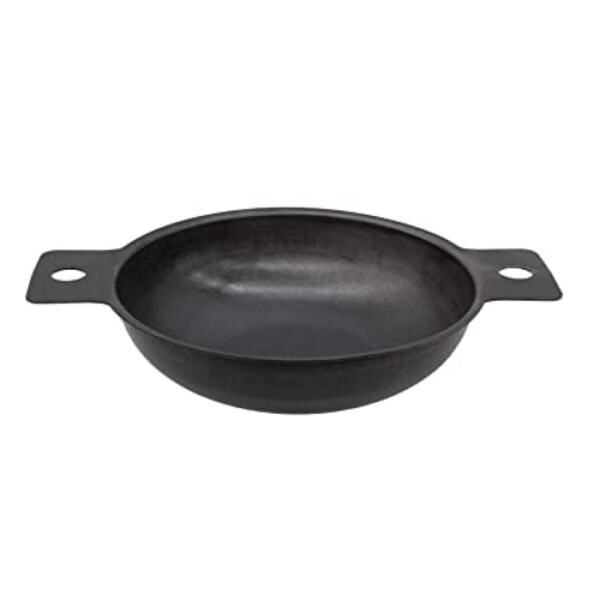 Subaa Pure Iron Kadai/Kadhai/Fry pan (1.kg, 8.5-inch, Black) - JioMart
