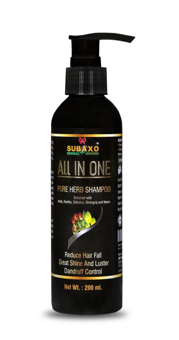 SUBAXO Herbal All In One Pure Herbs Anti Hair Fall Shampoo | Reduce ...