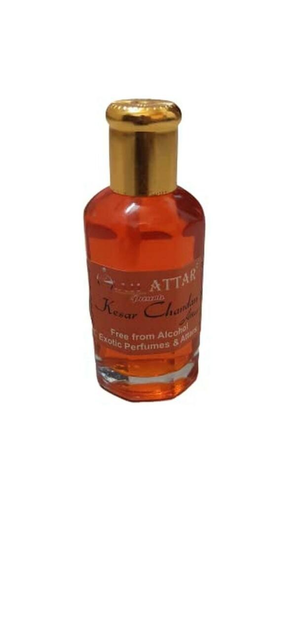 KAH ATTAR Pure Natural Original Alcohol Free Kesar Chandan Premium ...