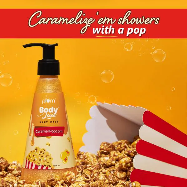 Plum BodyLovin’ Caramel Popcorn Body Wash|240ml|B1G1 - JioMart