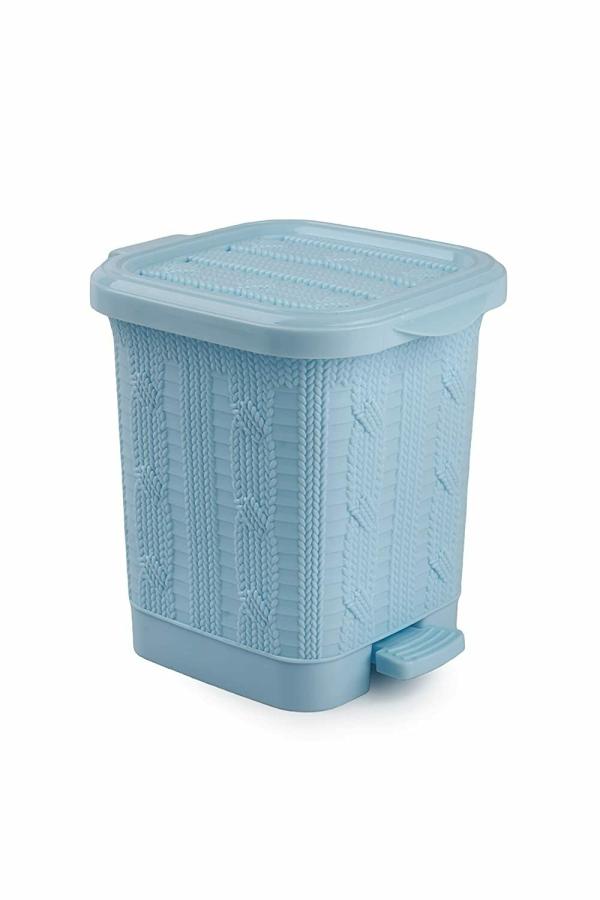 Nayasa Table top Pedal Dustbin,Small,Assorted colours - JioMart