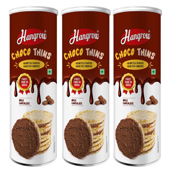 Hangrow Choco Thins Big Tin Milk Chocolates (Pack of 3) - JioMart