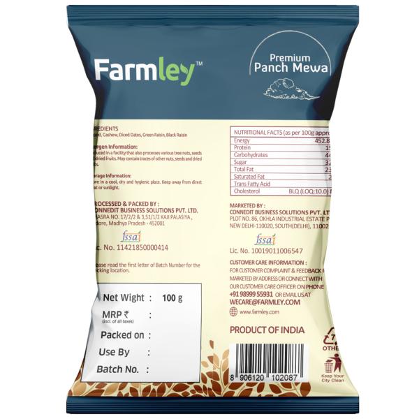 Farmley Premium Panchmewa Dry Fruit Mix 100g - JioMart