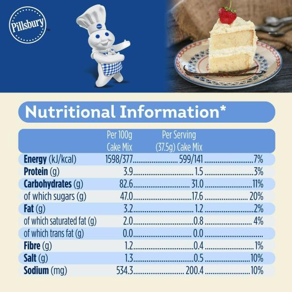 Pillsbury Oven Cake Mix, Vanilla, (Pack of 2- 225 Gm Each) - JioMart