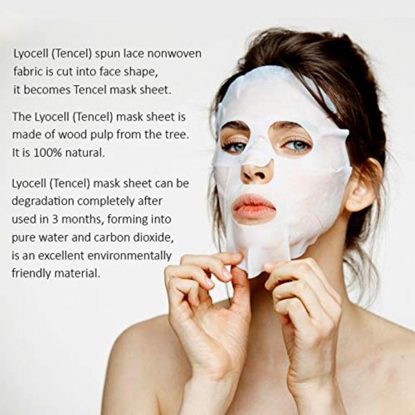 Masking Skin Glowing Facial Sheet Mask for Women Men Strawberry Sheet ...