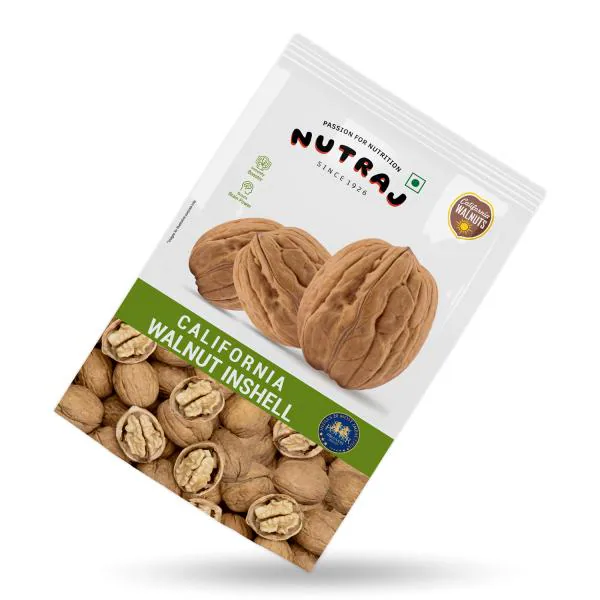 Nutraj Premium Walnut Inshell 500Gm | Premium Walnut | Brain Food - JioMart
