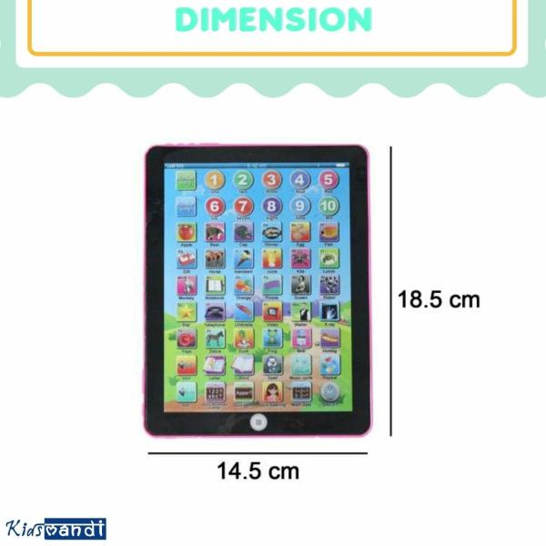 Kids Mandi Learning Pad, Toddler Learning Games. Touch and Learn Tablet ...