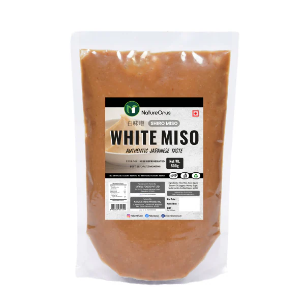 NatureOnus White Miso/Shiro Miso Paste (Authentic Japanese Taste) 500 ...