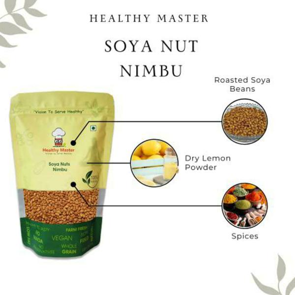 Healthy Roasted Soya Nut Nimbu 200 G - JioMart