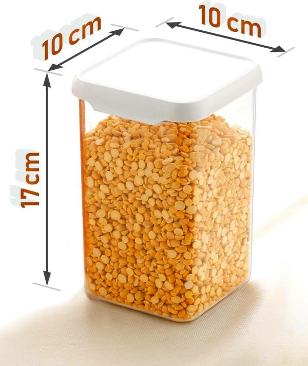 Sedulous 100% Unbrekable kitchen plastic container set grocery storage ...