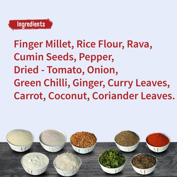 Thiru Foods Little Millet with Ghee & Cashew Pongal Mix 300g & Finger ...