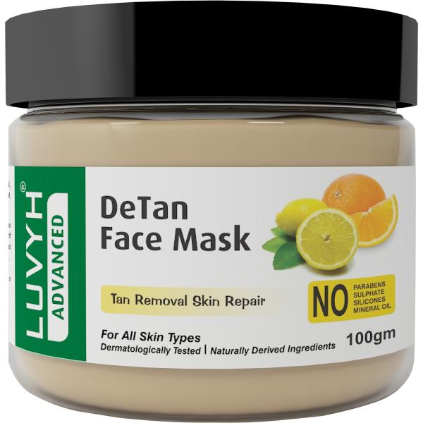 Luvyh DeTan Face Mask- 100gm - JioMart