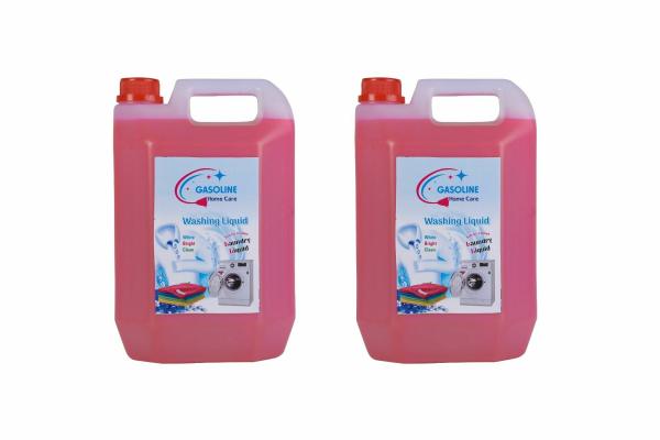 Gasoline Home Care Washing machine liquid detergent Pink + Washing ...