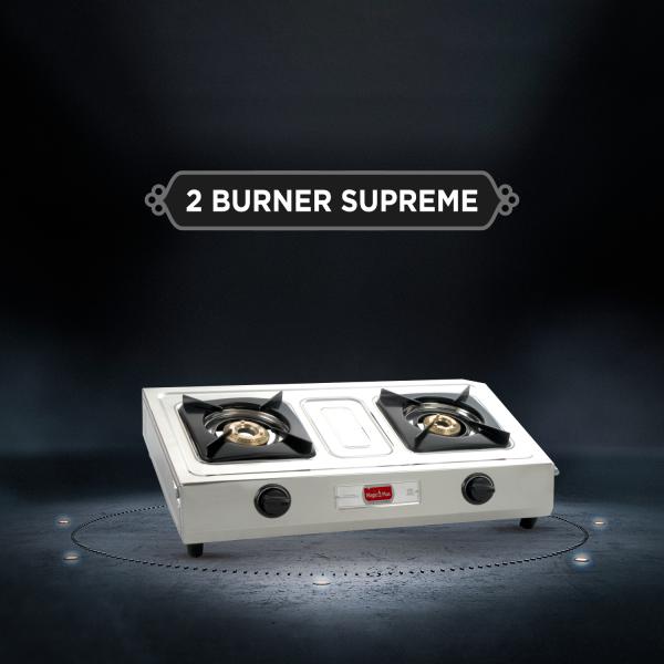 MAGIC plus 2 Burner SUPREME Stainless Steel Gas Stove - JioMart